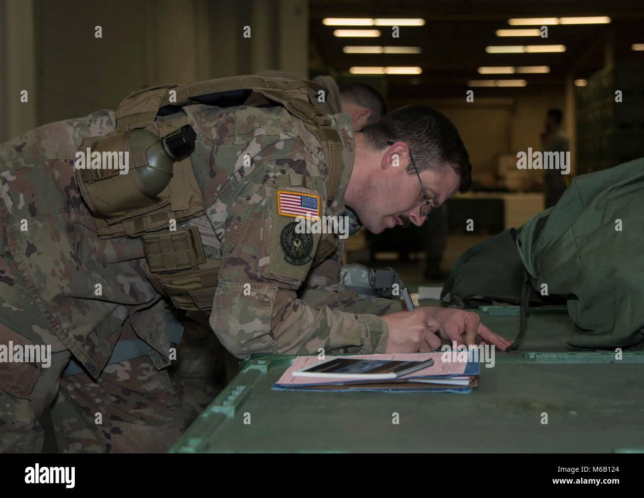 Airman assigned to the 621st Contingency Response Wing, proceed through ...