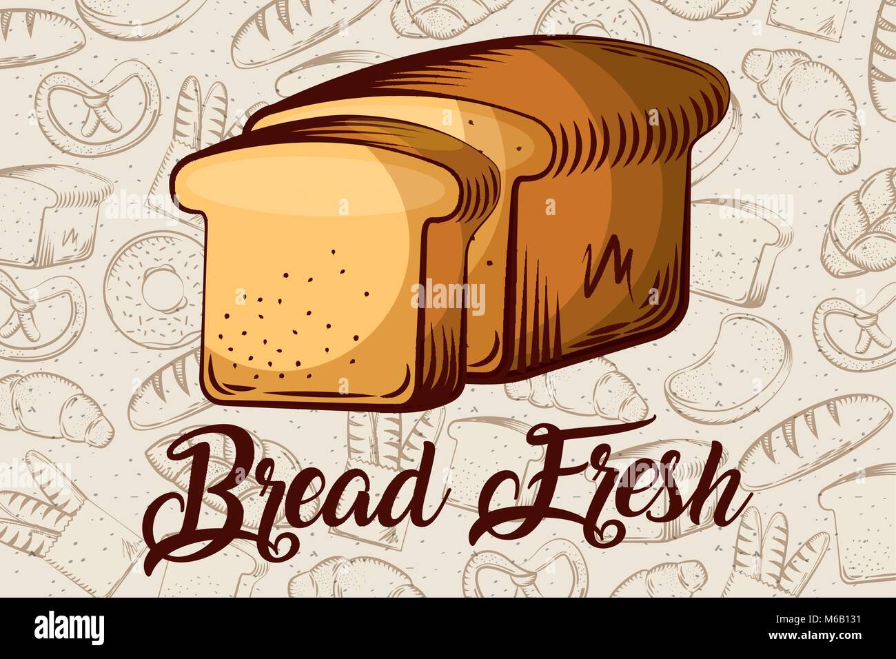 Fresh toasts Stock Vector Images - Alamy