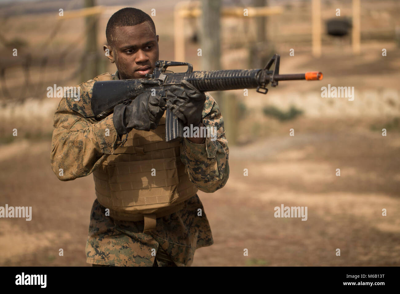 A Marine with a Marine Corps Martial Arts Program Instructor Course ...