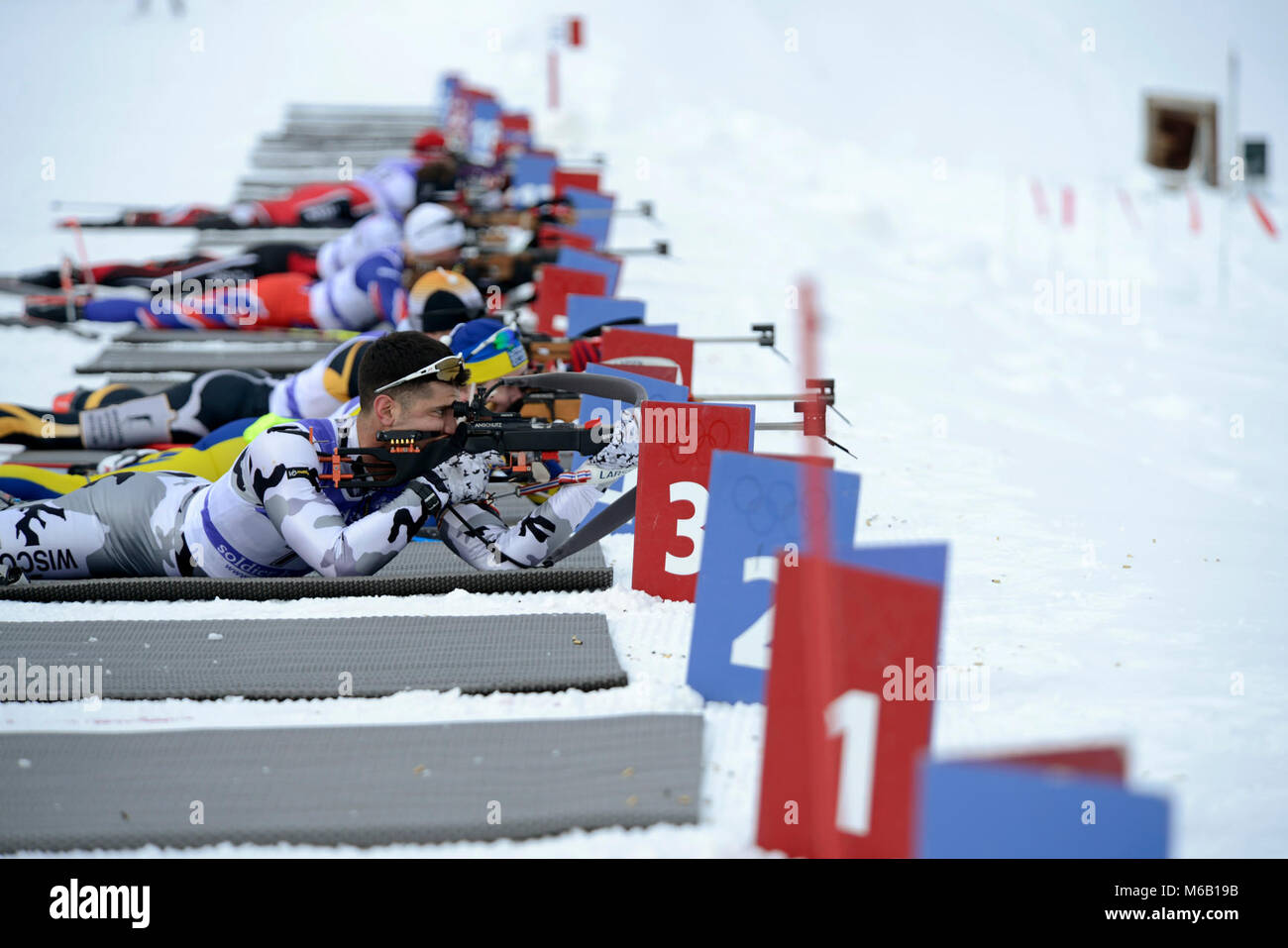 Army Sgt. Greg Lewandowski, a member of the Wisconsin National Guard ...