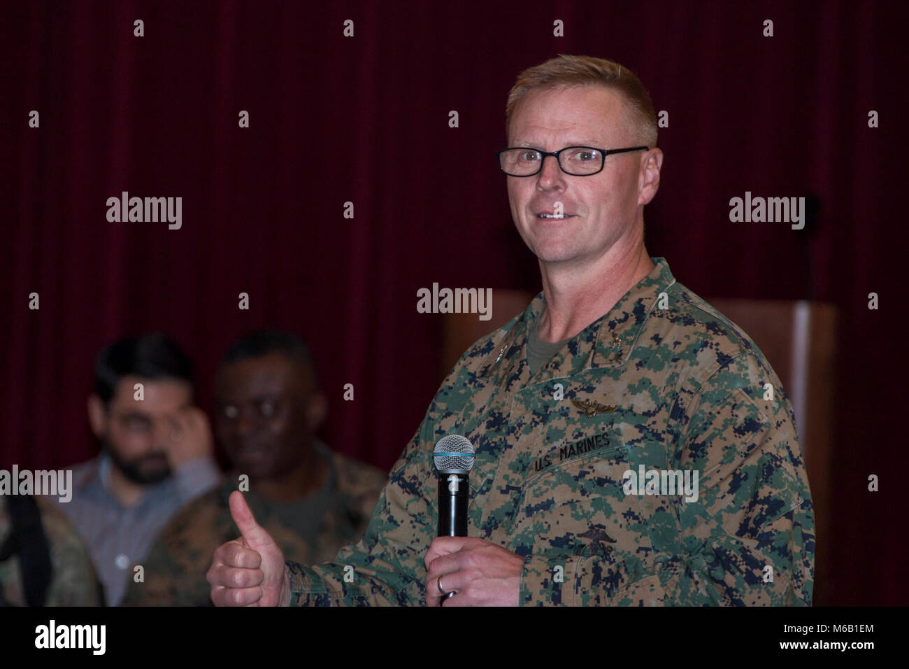 U.S. Marine Corps Col. Joseph D. Williams, Marine Corps Installation ...