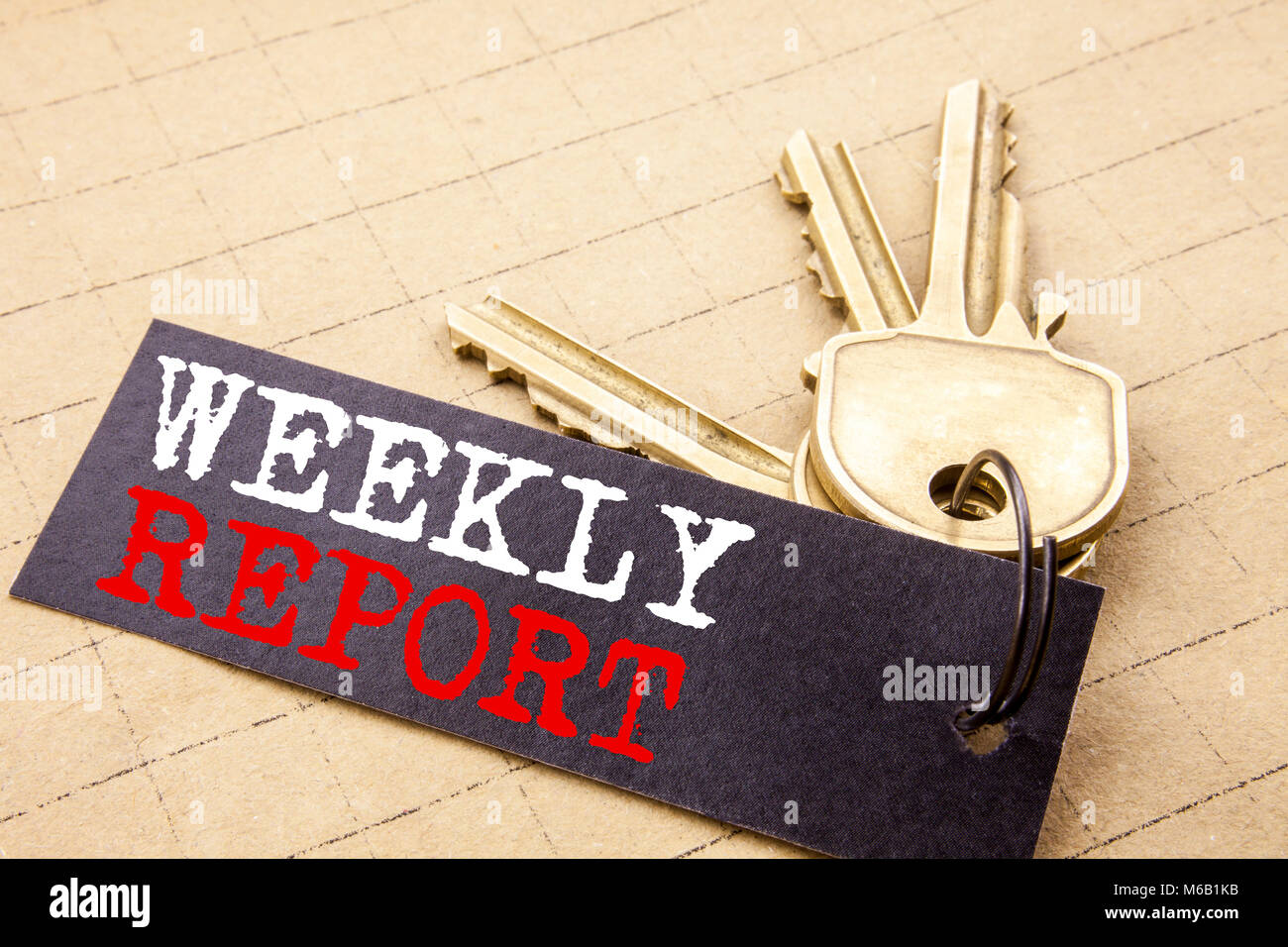 Conceptual hand writing text caption showing Weekly Report. Business ...