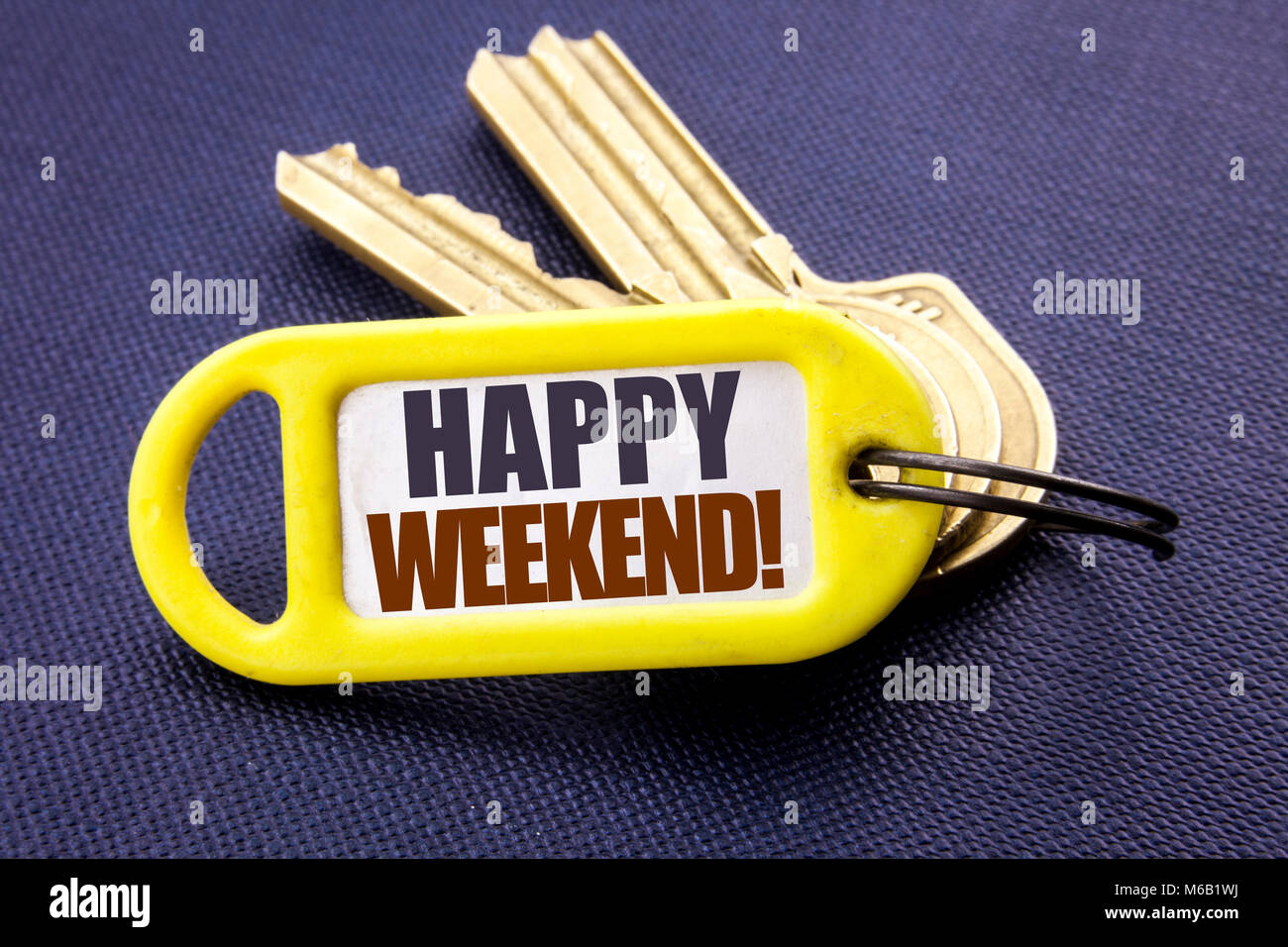 Handwriting Announcement text showing Heppy Weekend . Business concept ...