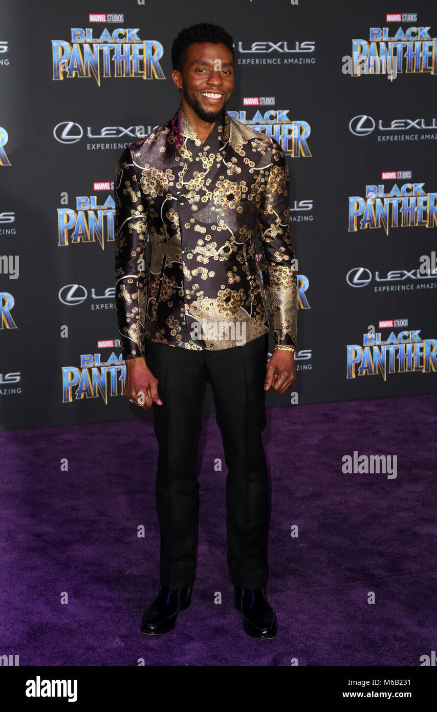 Celebrities attend World Premiere of Marvel Studios Black Panther at ...