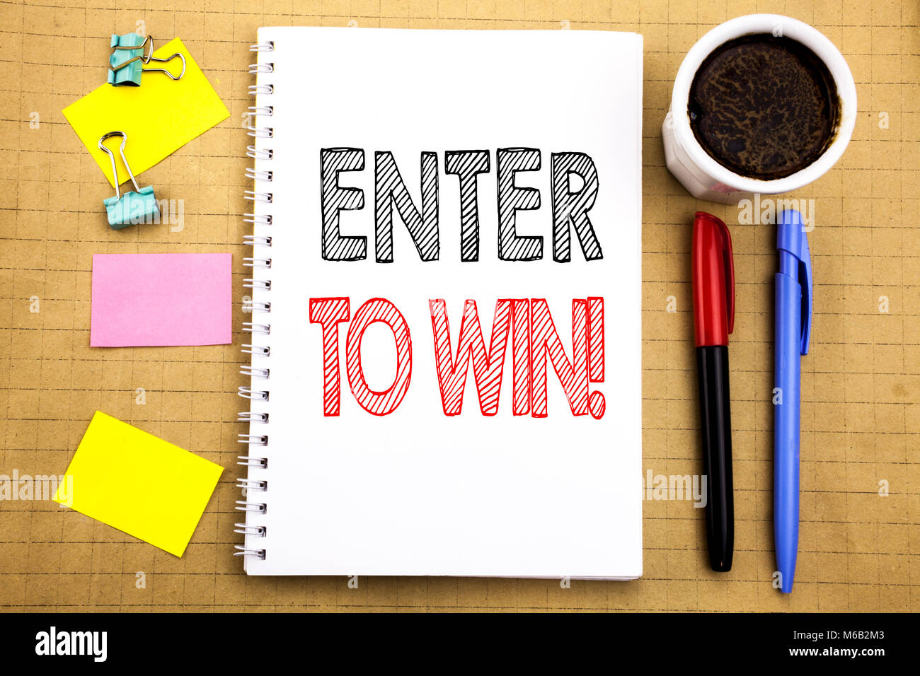 Word, writing Enter to Win. Business concept for Winning in Competition ...
