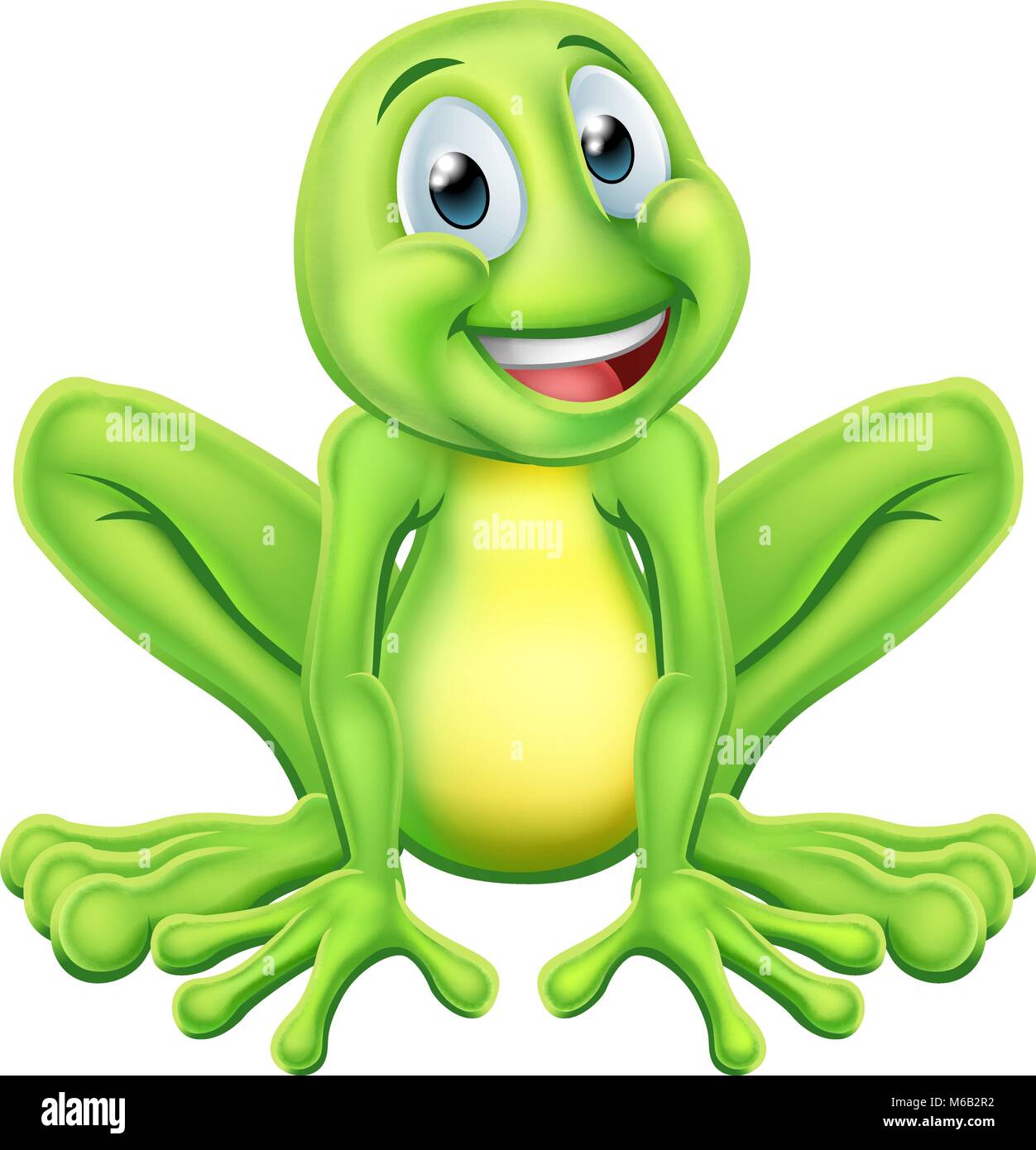 Frog cartoon hi-res stock photography and images - Alamy