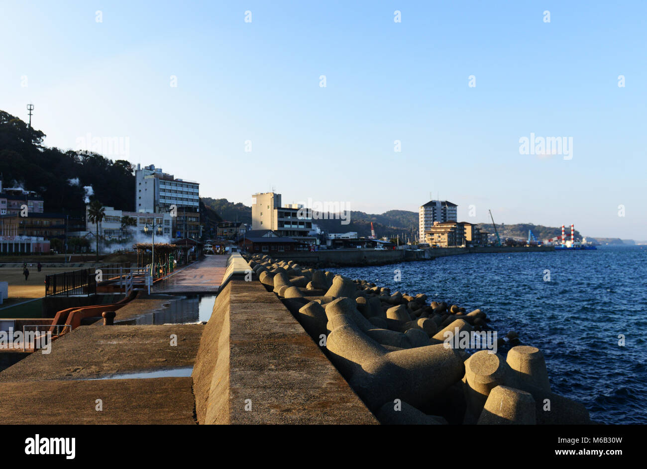 Obama onsen in Kyushu, Japan Stock Photo - Alamy