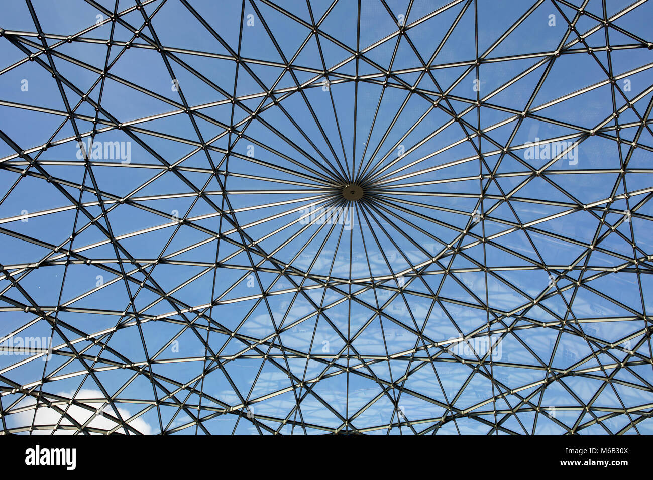 National Maritime Museum, Amsterdam, Holland. Glass and steel structure ...