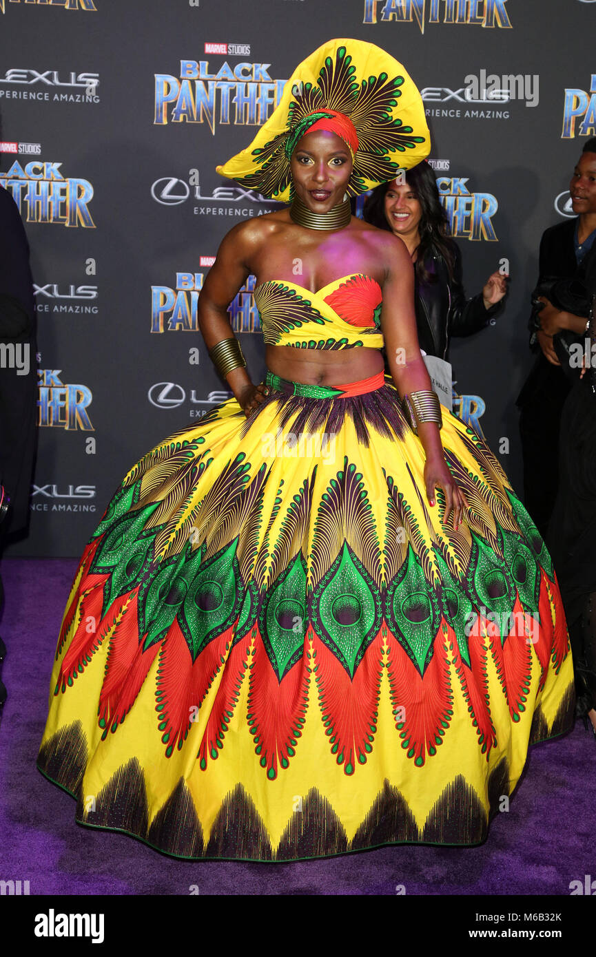 Celebrities attend World Premiere of Marvel Studios Black Panther at ...