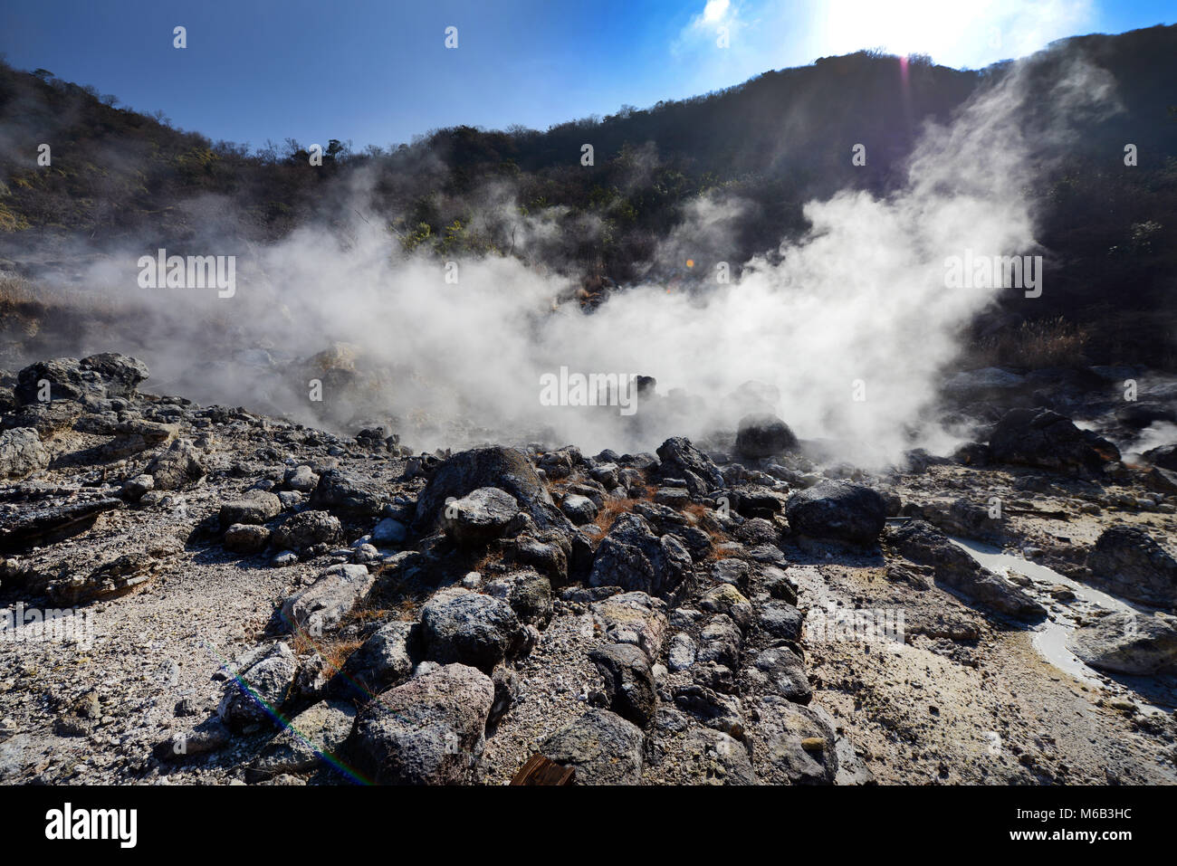 The Unzen Geopark in Nagasaki prefecture, Kyushu, Japan Stock Photo - Alamy
