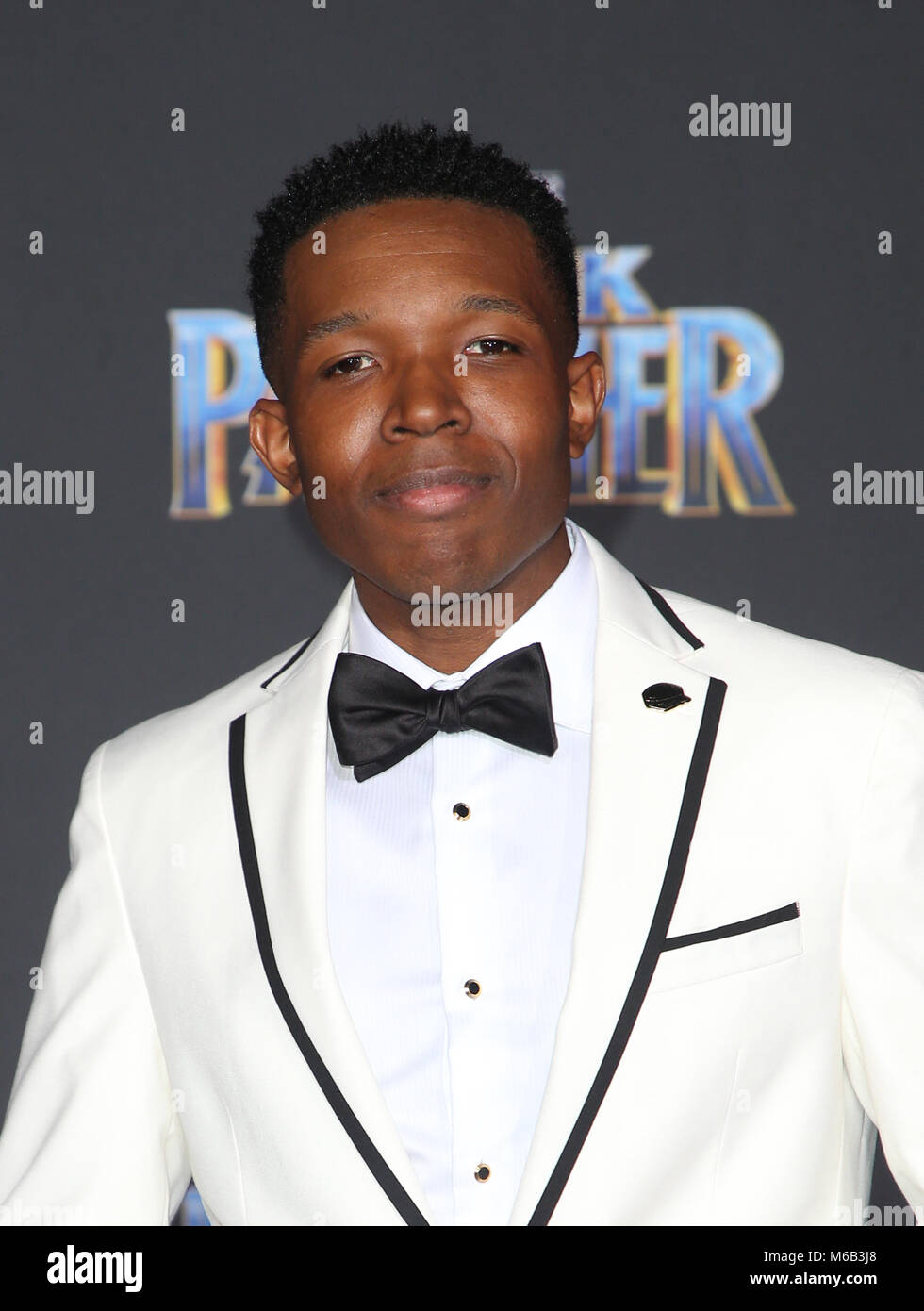 Denzel whitaker black panther hi-res stock photography and images - Alamy