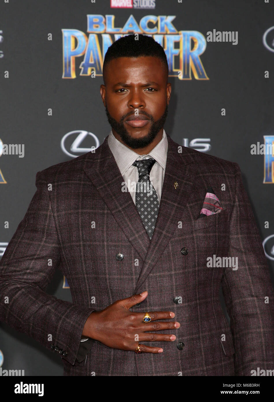 World Premiere of Marvel Studios Black Panther Featuring: Winston Duke ...