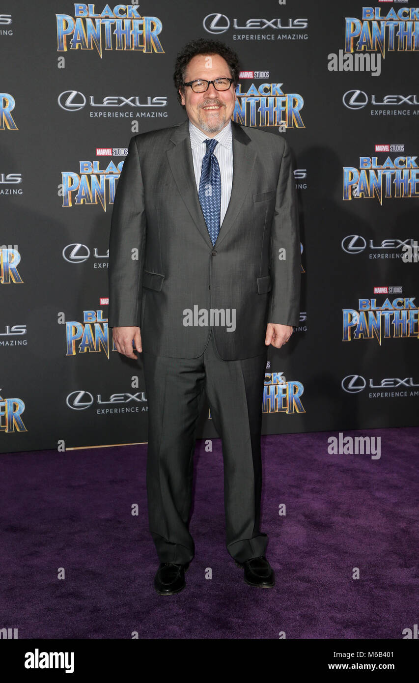 World Premiere of Marvel Studios Black Panther Featuring: Jon Favreau ...