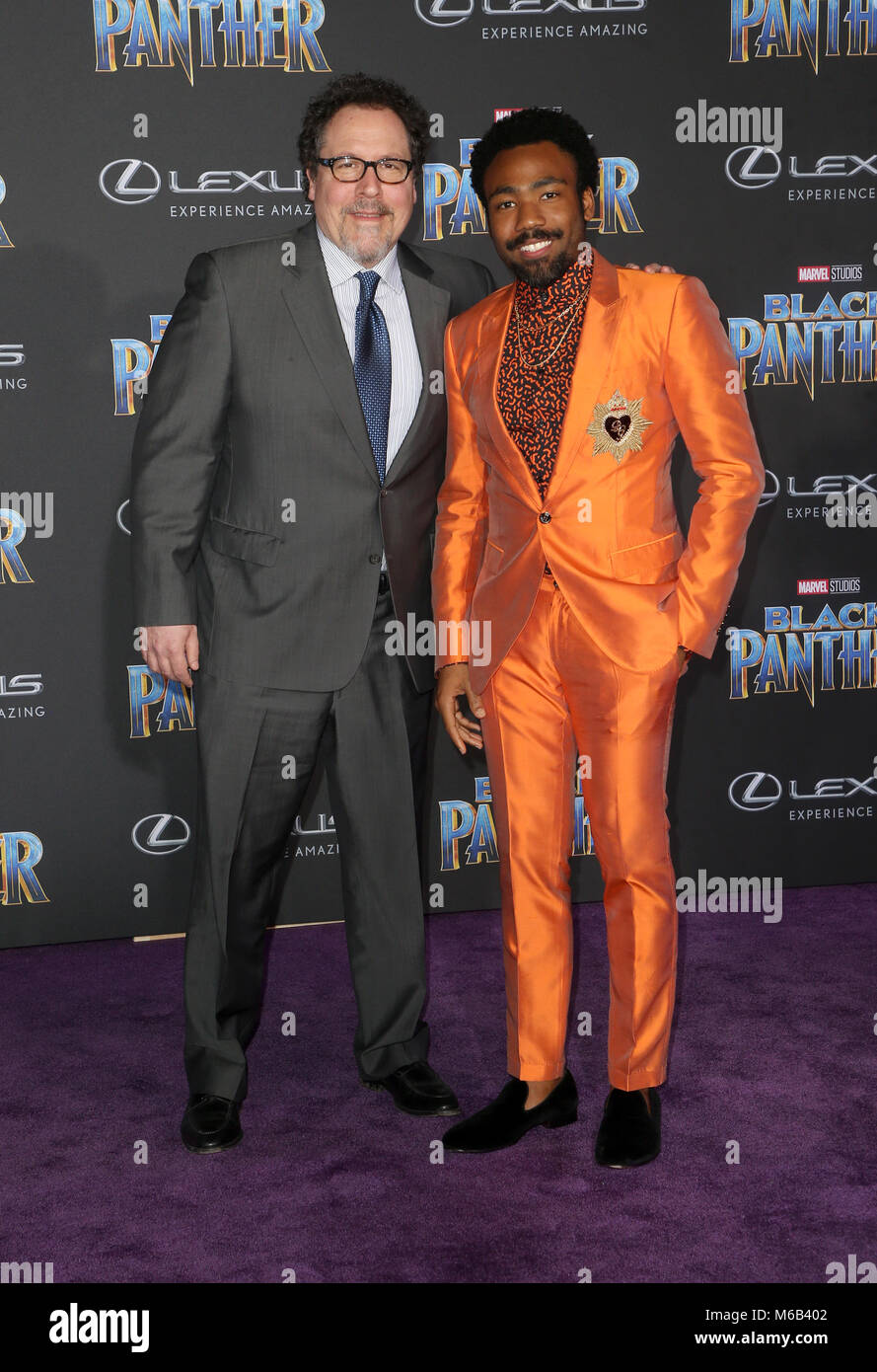 World Premiere of Marvel Studios Black Panther Featuring: Jon Favreau ...