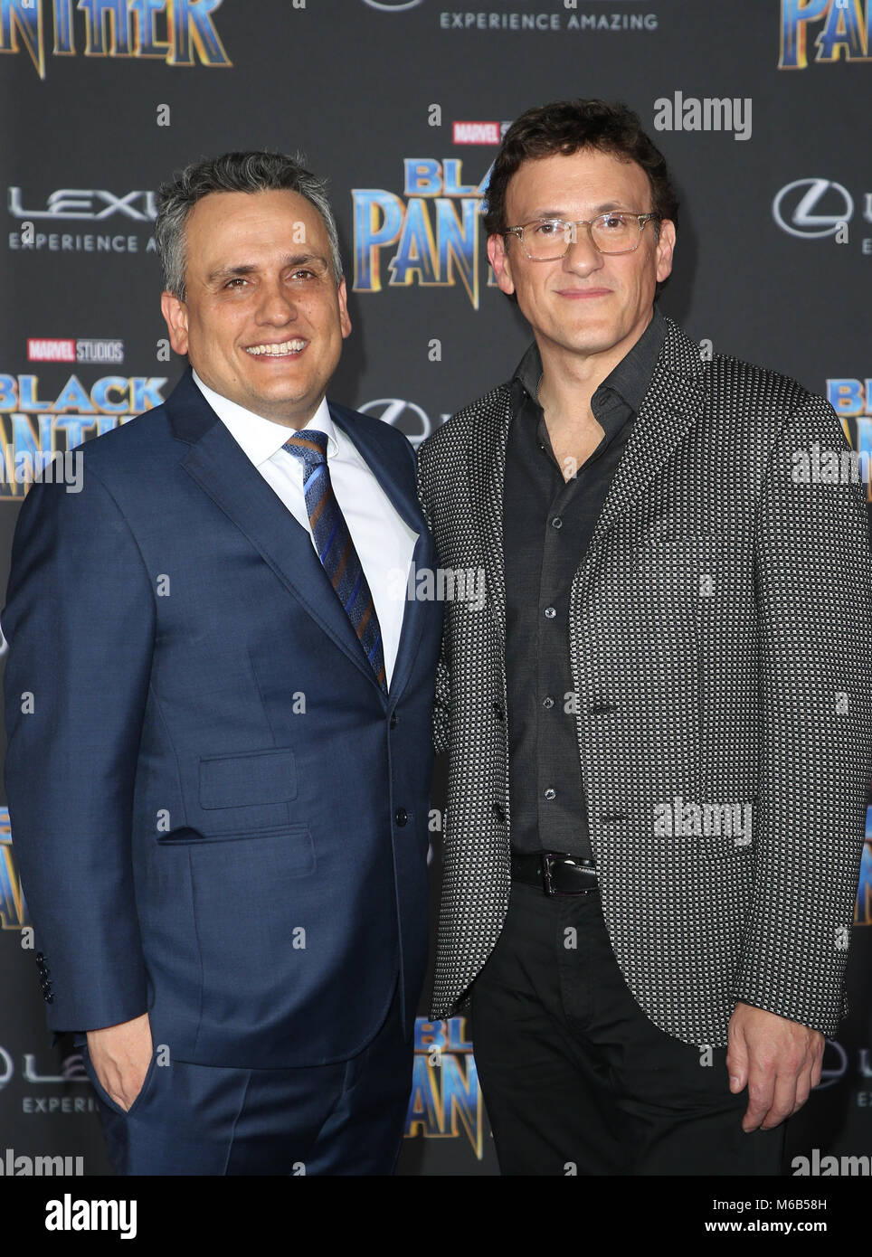 World Premiere of Marvel Studios Black Panther Featuring: Anthony Russo ...