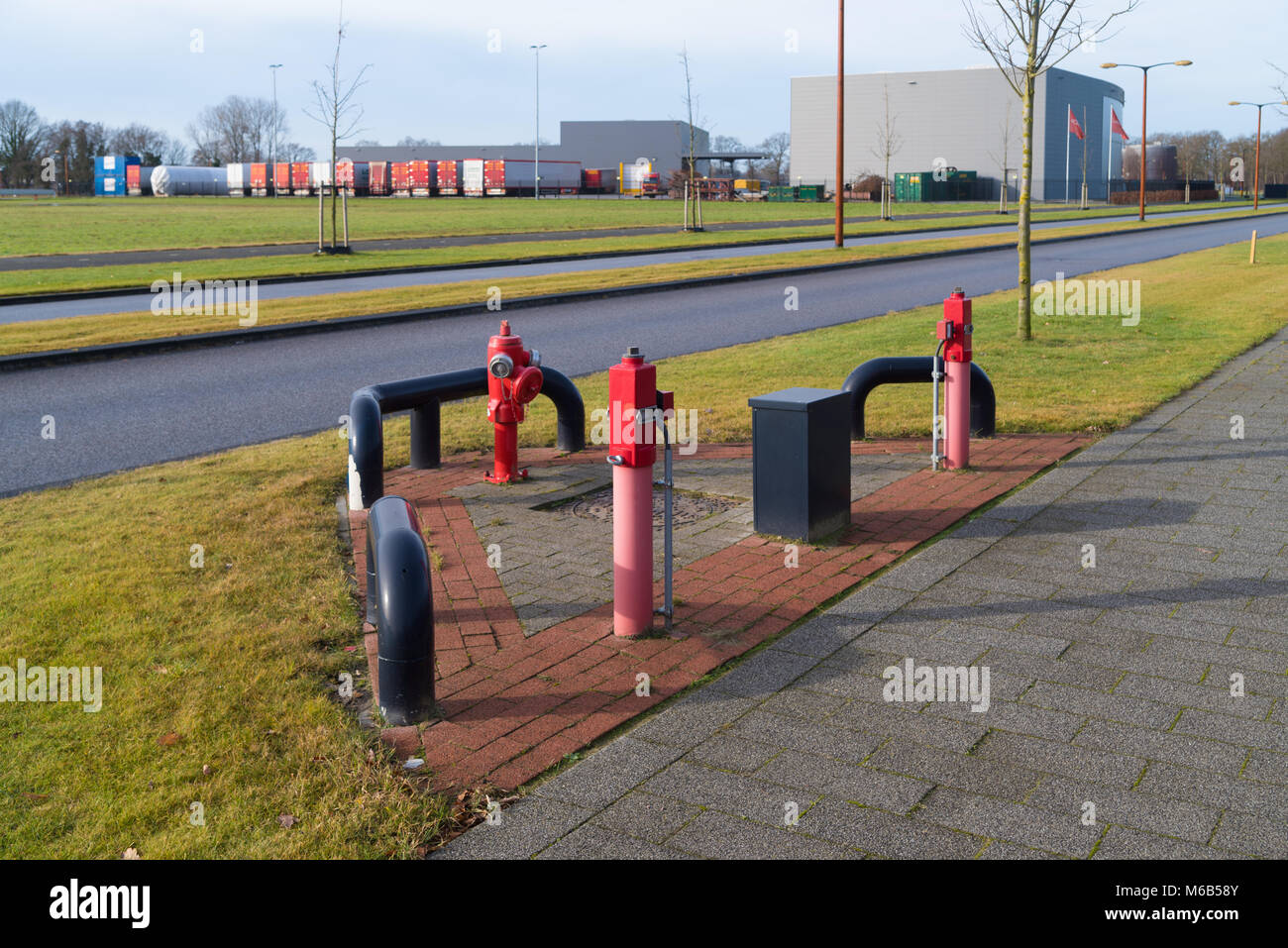 Three Hydrants High Resolution Stock Photography and Images - Alamy