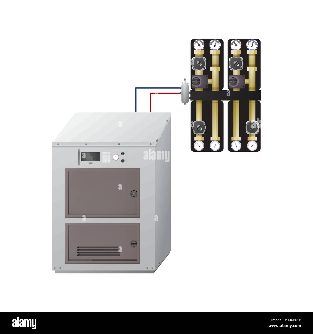 Boiler mounting hi-res stock photography and images - Alamy