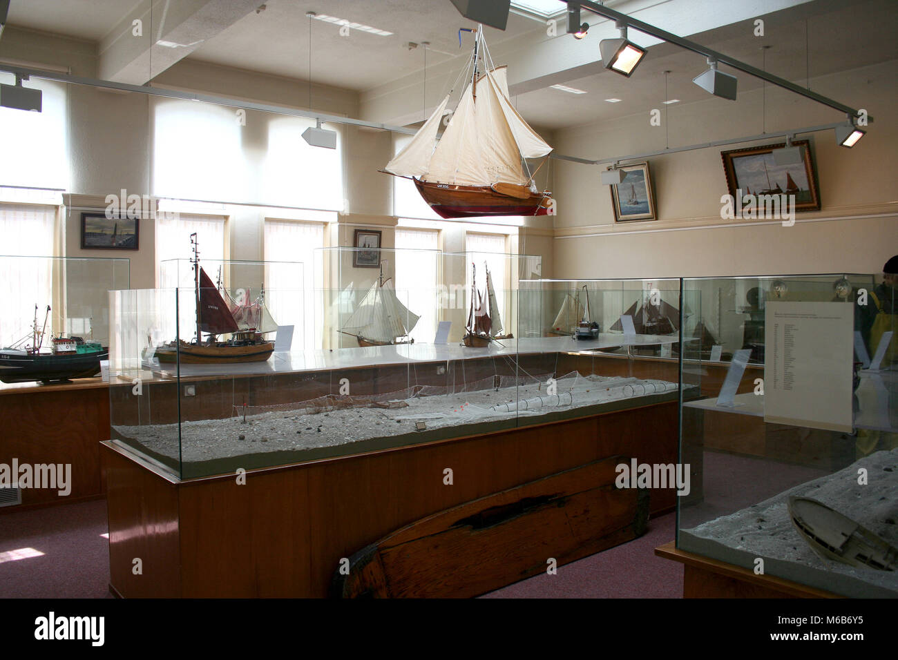 Netherlands,Flevoland,Urk,june 2017: Interior of the Museum of Urk in ...
