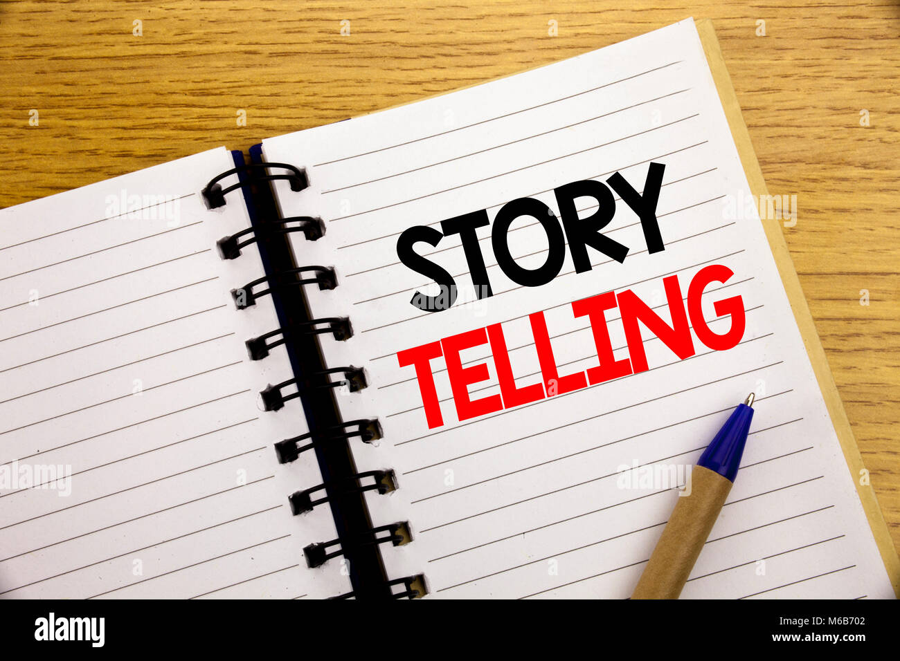 Word, writing Storytelling. Business concept for Teller Story Message ...