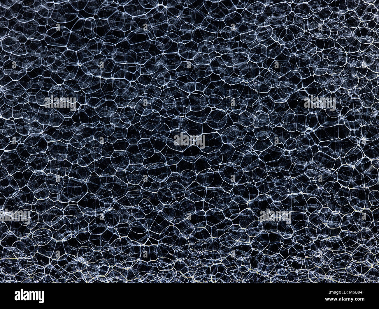Closeup of irregular dark bubble like texture from plastic Stock Photo ...
