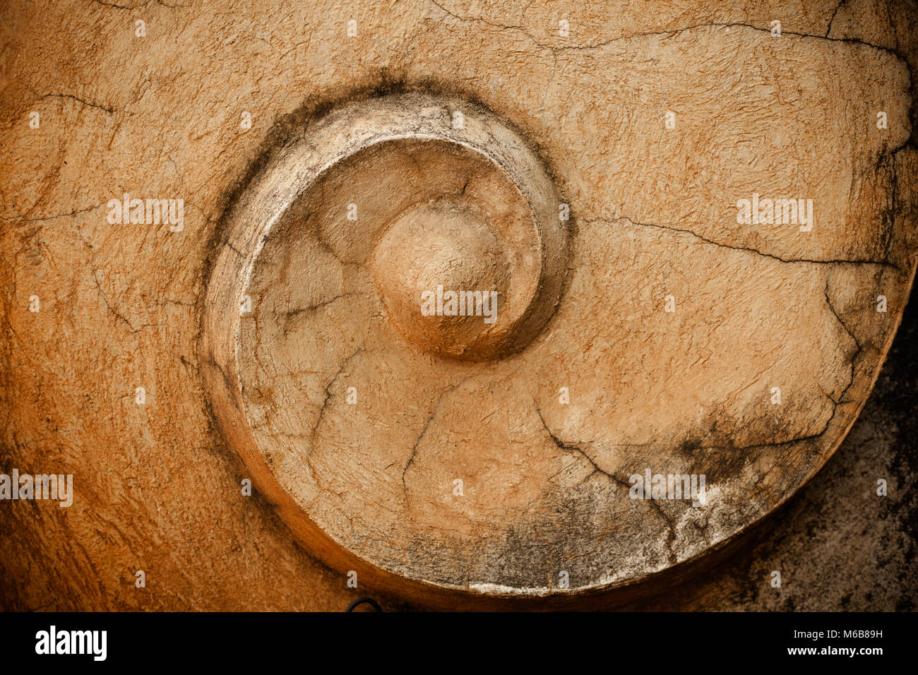 Abstract sculpture art design as old artistic Stock Photo - Alamy