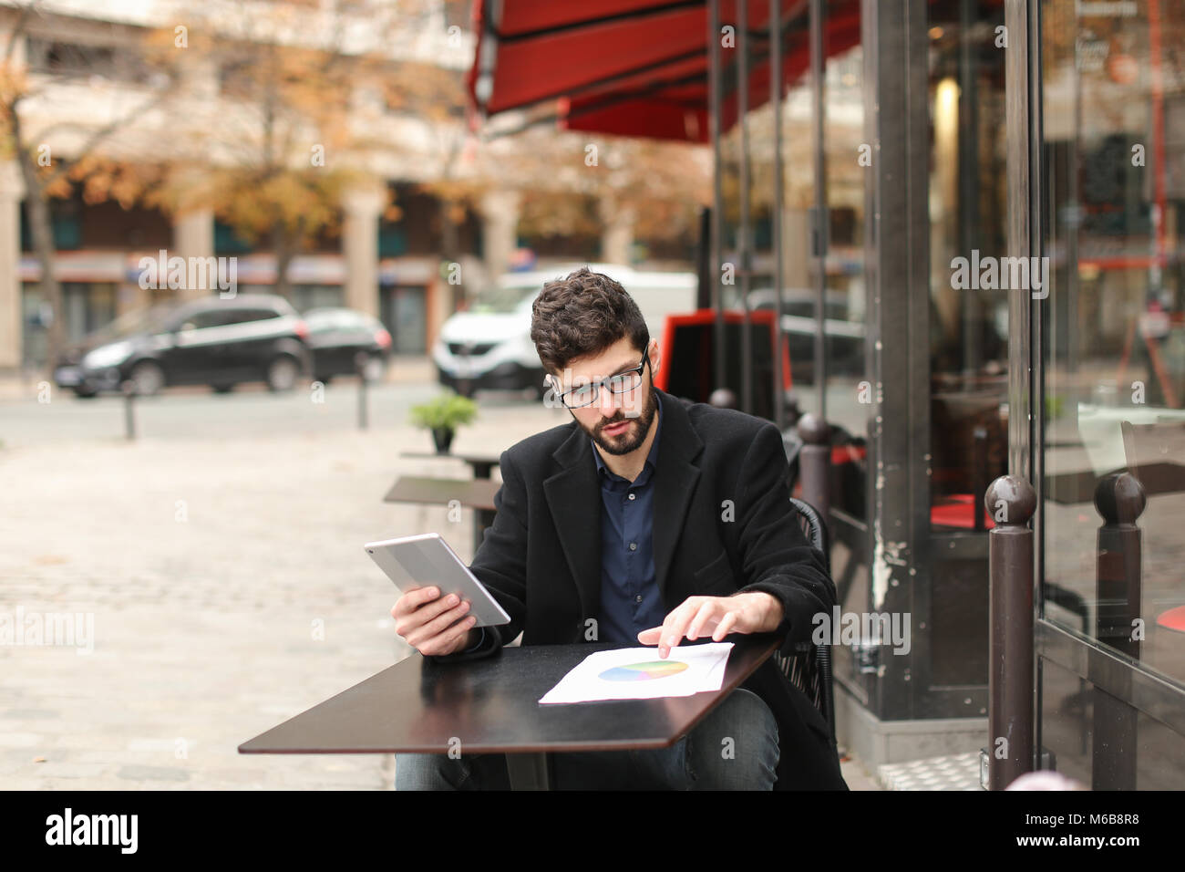 Young statistician hi-res stock photography and images - Alamy