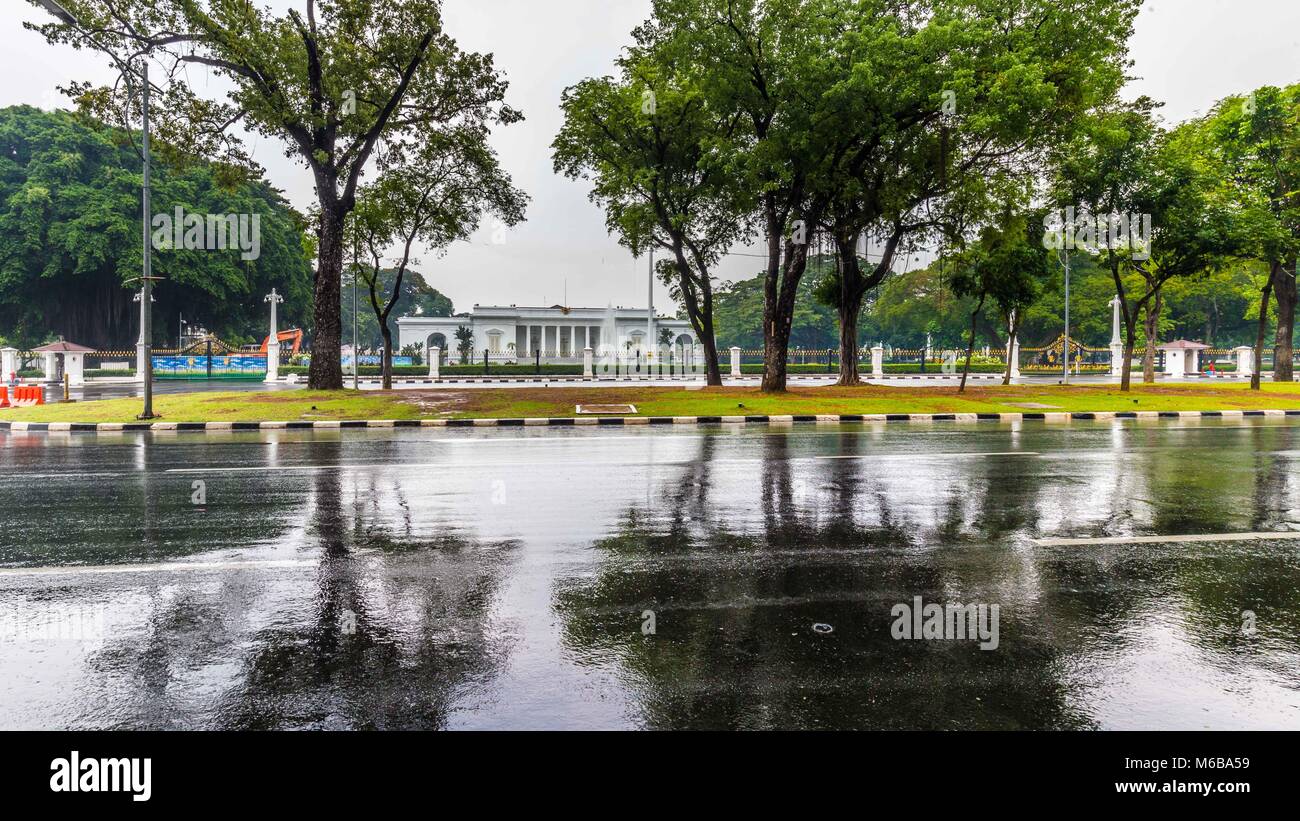 Merdeka Presidential Palace in Jakarta, Java, Indonesia Stock Photo - Alamy