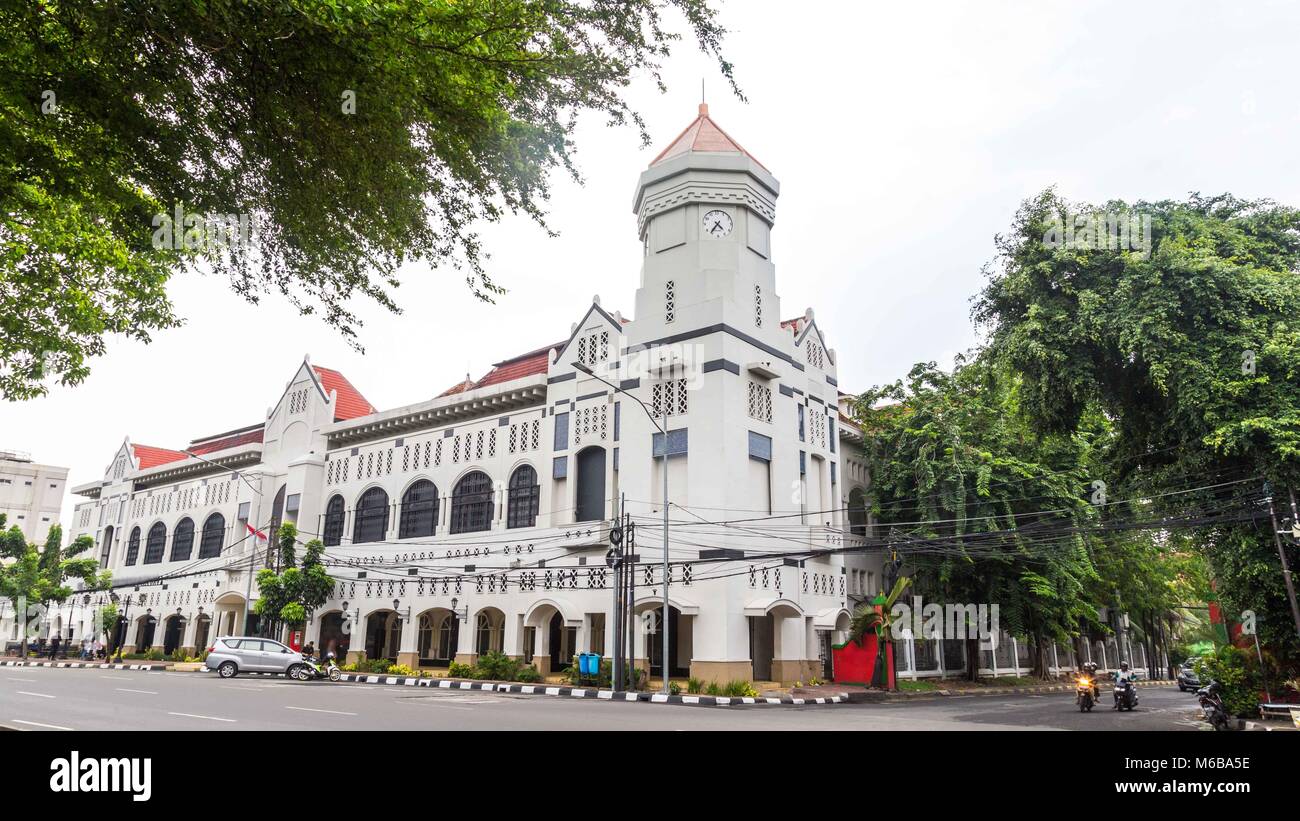 Colonial building in Jakarta, Indonesia Stock Photo - Alamy