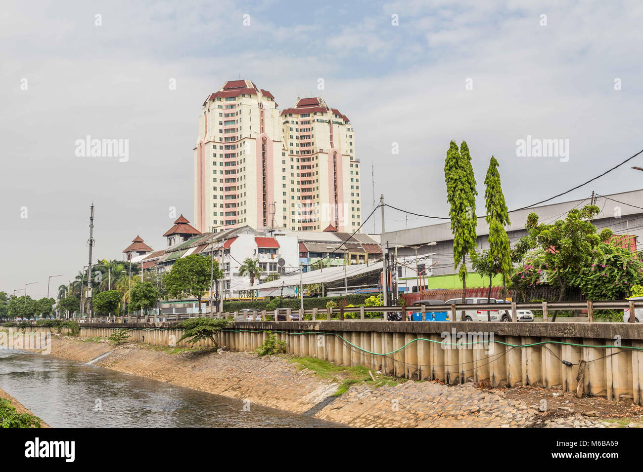 Apartment building in Jakarta, Java Island, Indonesia Stock Photo - Alamy