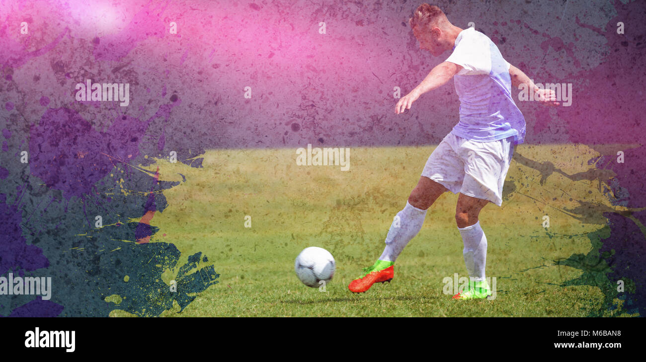 Standing male football player hi-res stock photography and images - Alamy