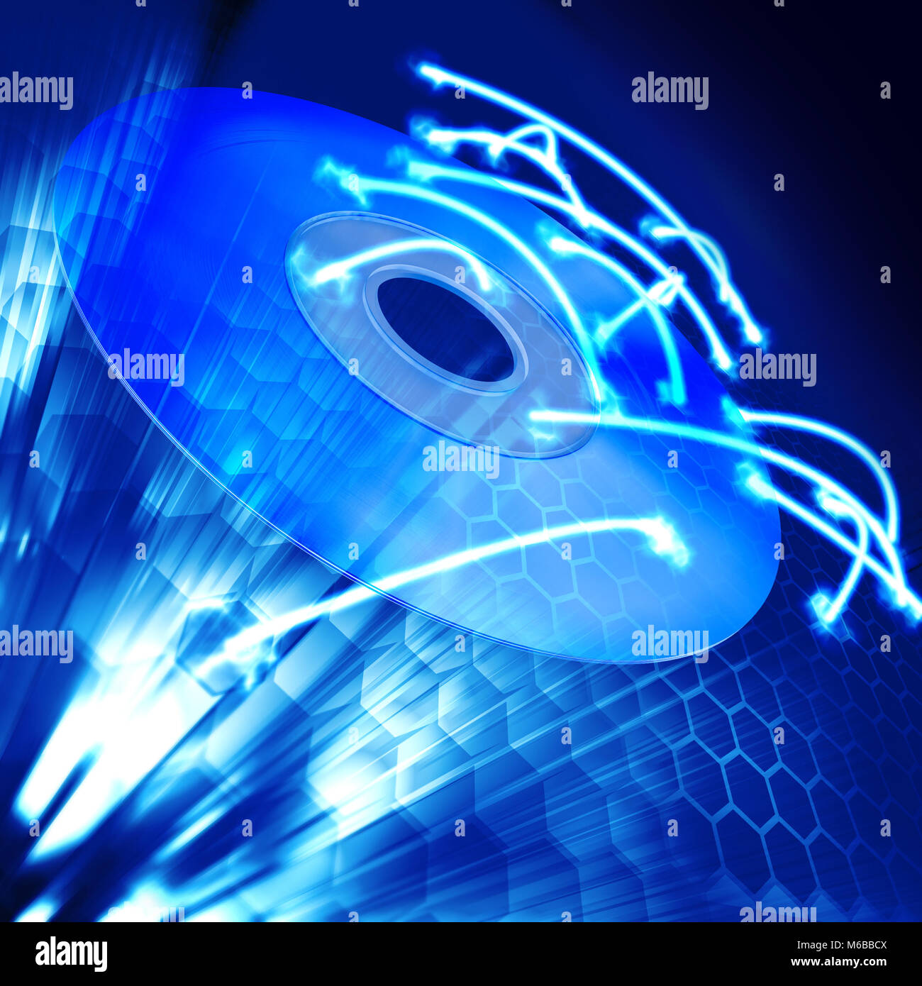 CD transfer graphic background 3d rendering Stock Photo - Alamy