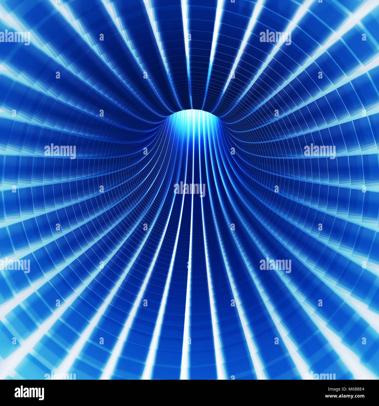 Blur technology tunnel 3d rendering Stock Photo - Alamy