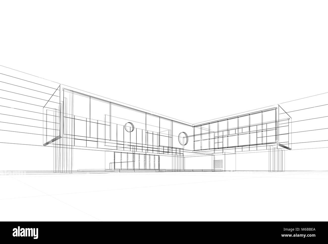 Architecture structure building Cut Out Stock Images & Pictures - Alamy