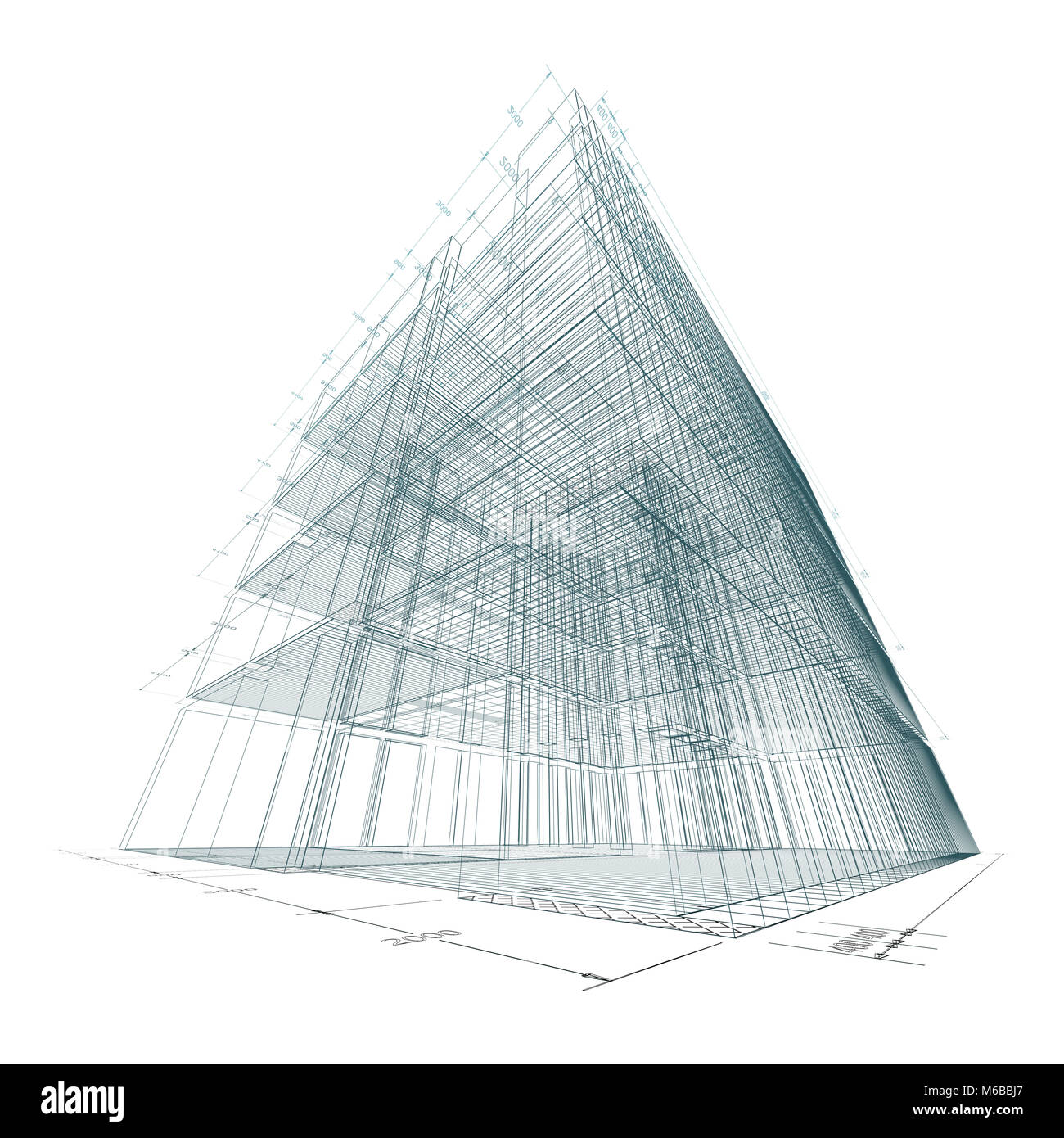 Modern architecture exterior apartment Cut Out Stock Images & Pictures ...