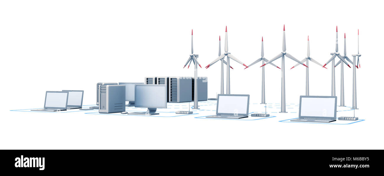 World wind energy Cut Out Stock Images & Pictures - Alamy