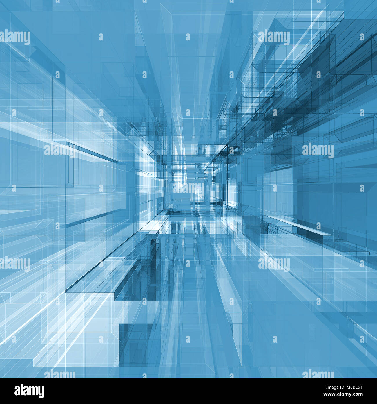 Abstract project 3d rendering Stock Photo - Alamy