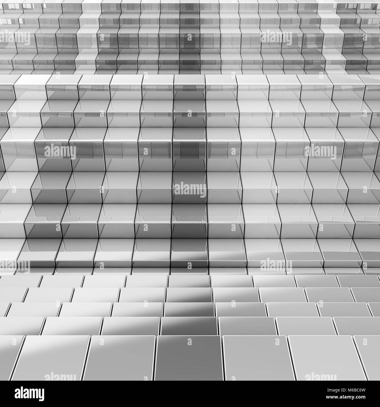 Monochrome row background 3d rendering Stock Photo - Alamy