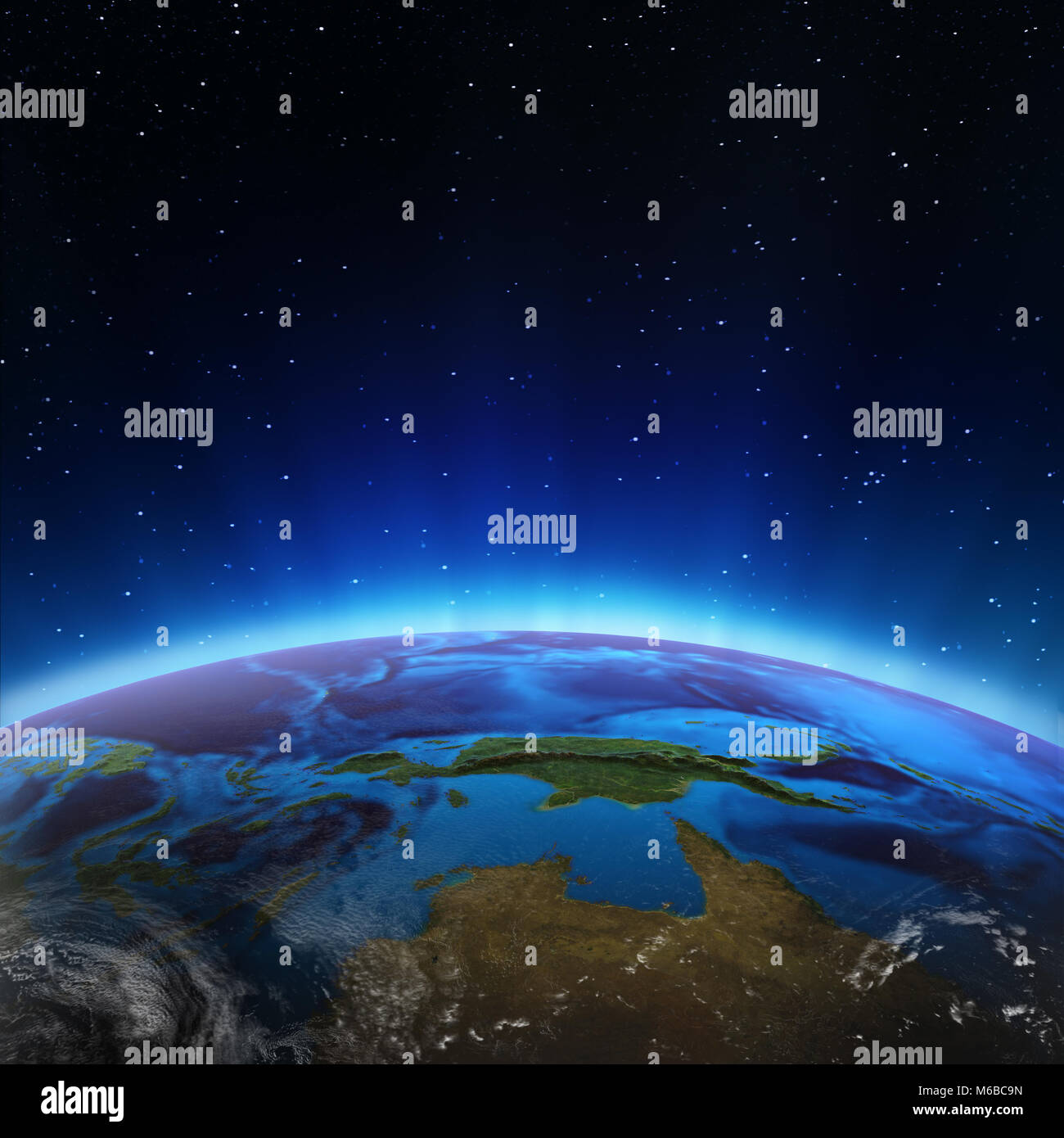 Map australia indonesia hi-res stock photography and images - Alamy