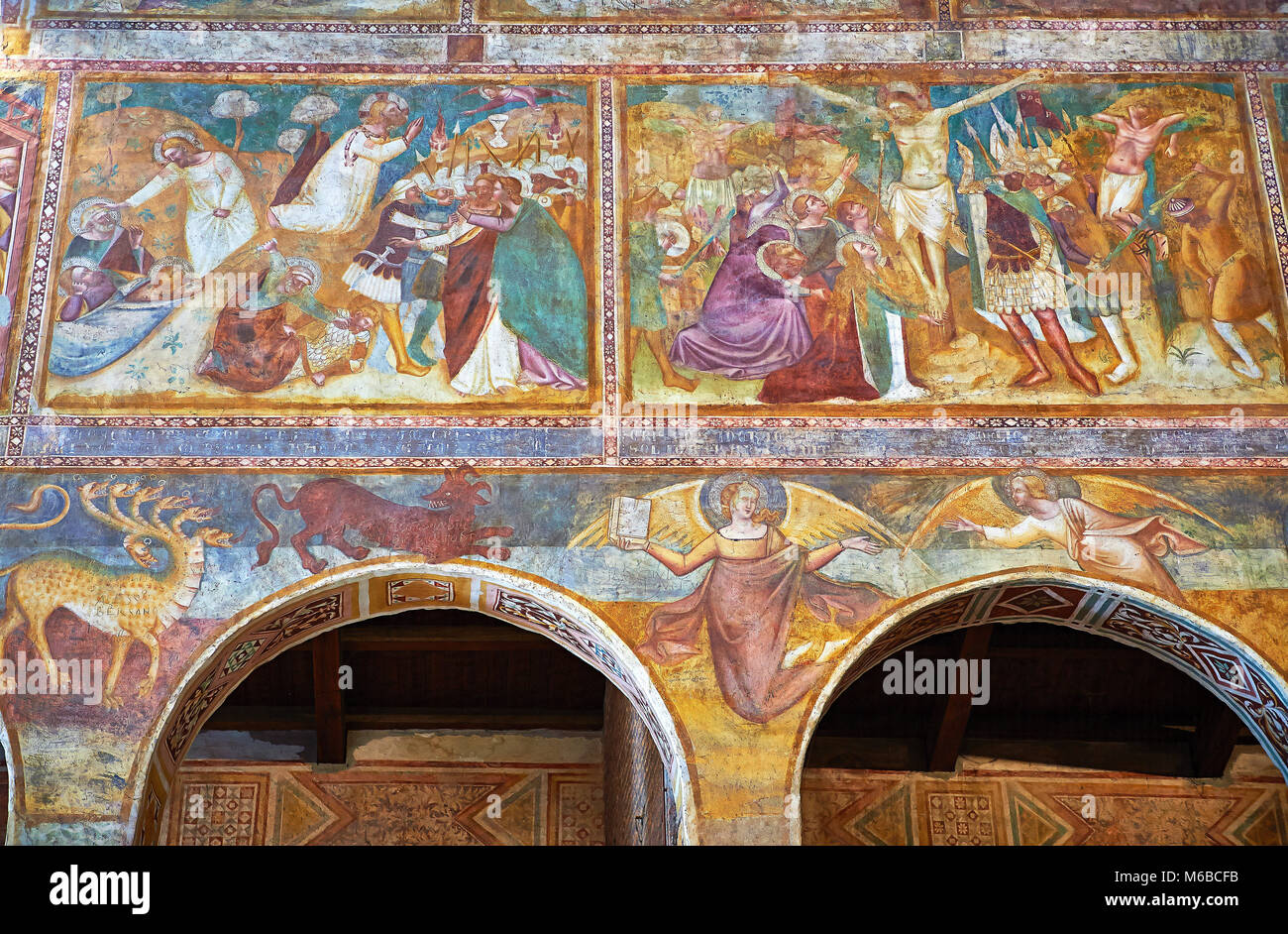 Pomposa fresco hi-res stock photography and images - Alamy