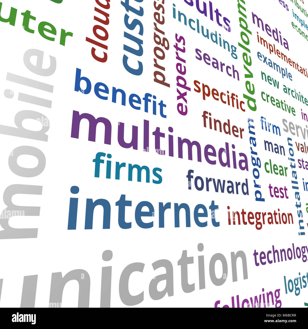 Internet concept 3d rendering Stock Photo - Alamy
