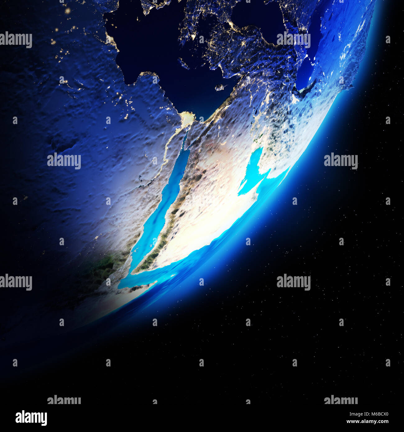 Earth continents 3d rendering Stock Photo - Alamy