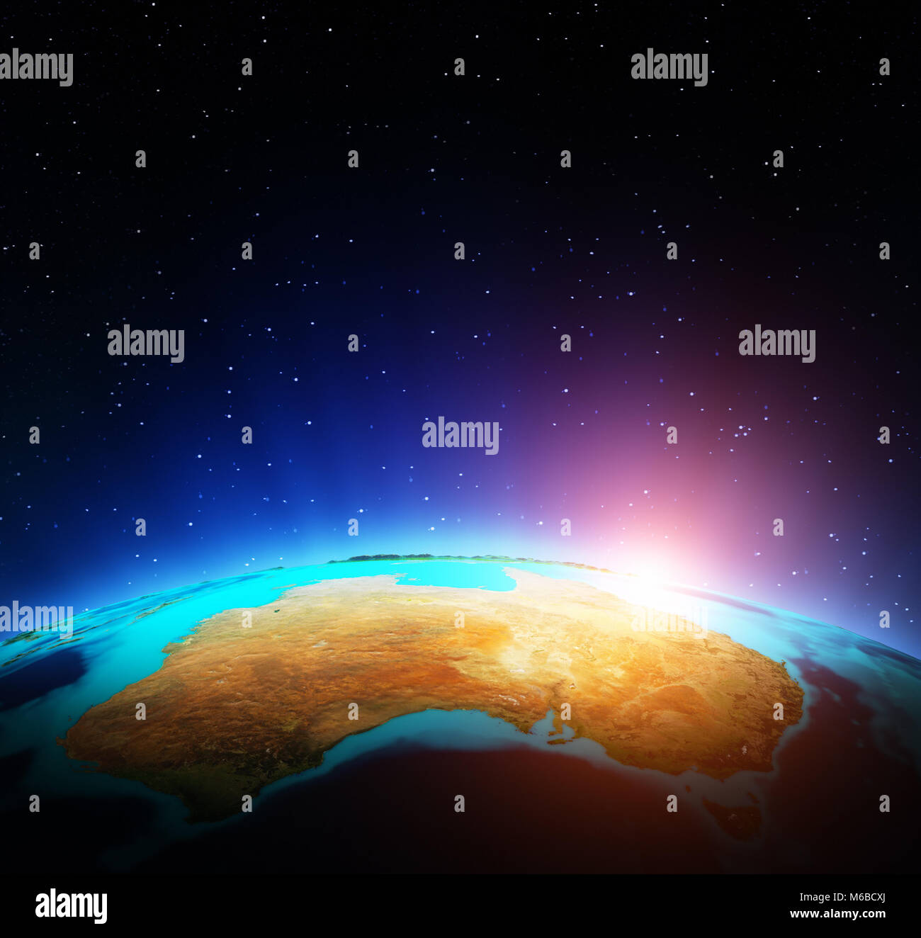 Earth map 3d rendering Stock Photo - Alamy