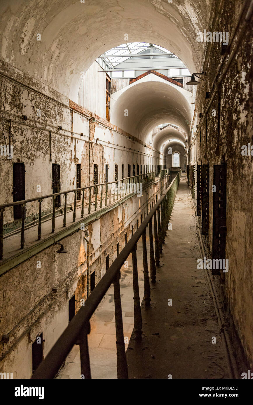 Historic Eastern State Penitentiary in Philadelphia, Pennsylvania Stock ...