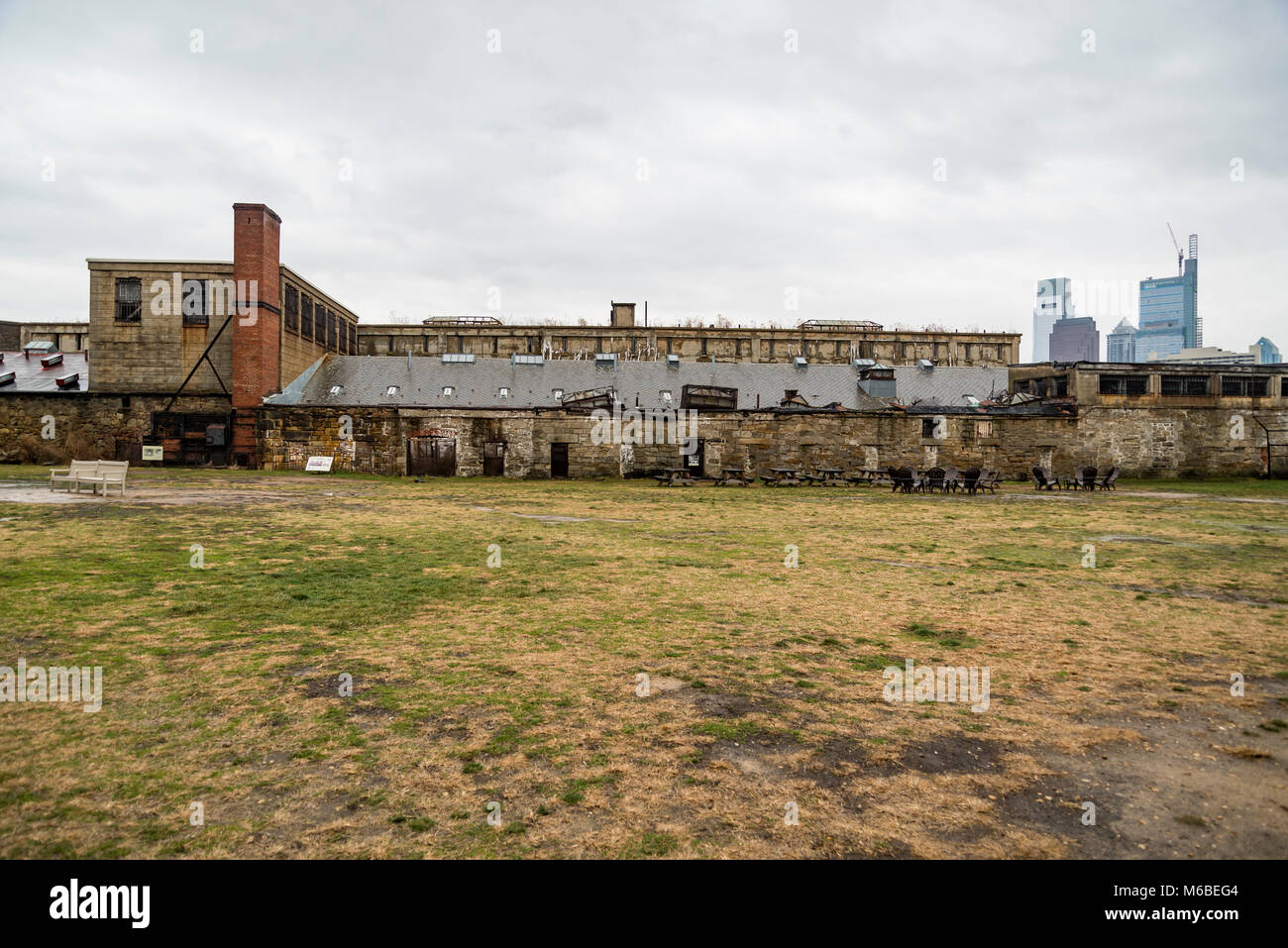 Historic Eastern State Penitentiary in Philadelphia, Pennsylvania Stock ...