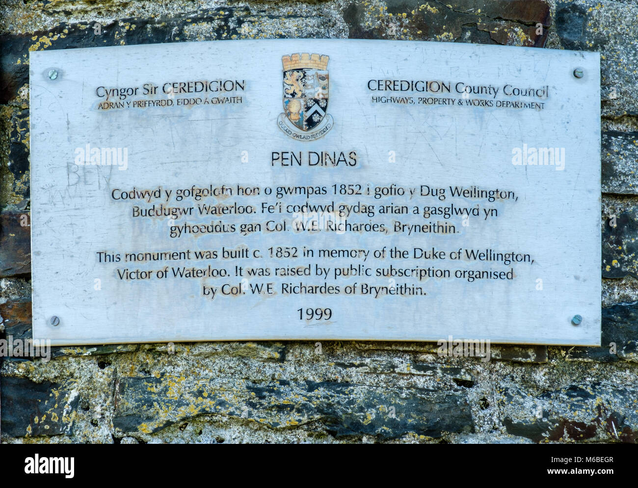 Pen dinas monument hi-res stock photography and images - Alamy