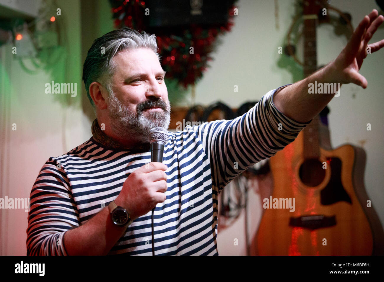 Rich Wilson, Stand Up Comedian, Performing Live © Clarissa Debenham ...