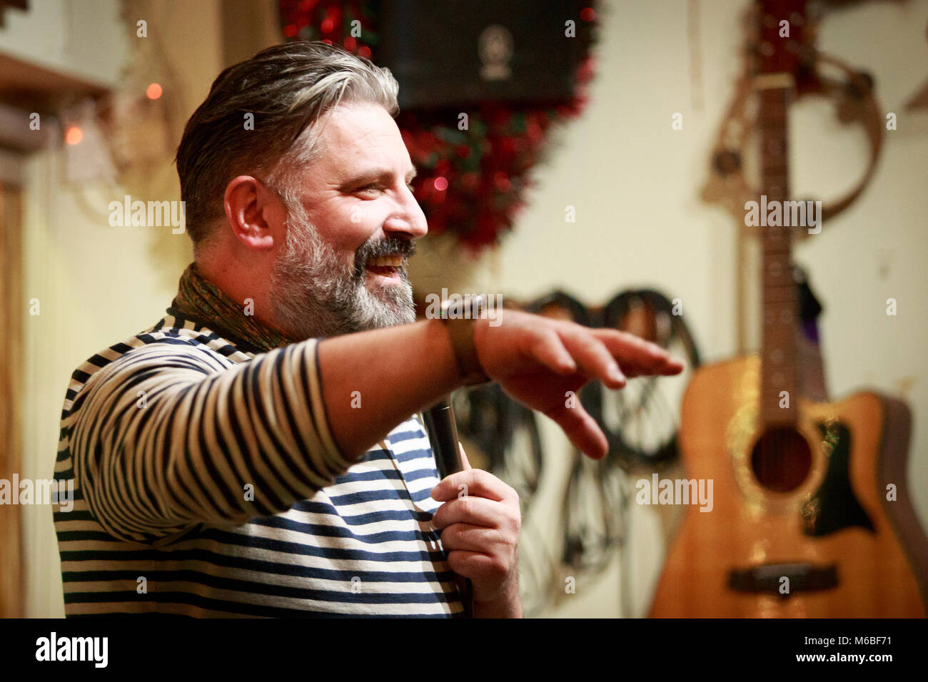 Rich Wilson, Stand Up Comedian, Performing Live © Clarissa Debenham ...