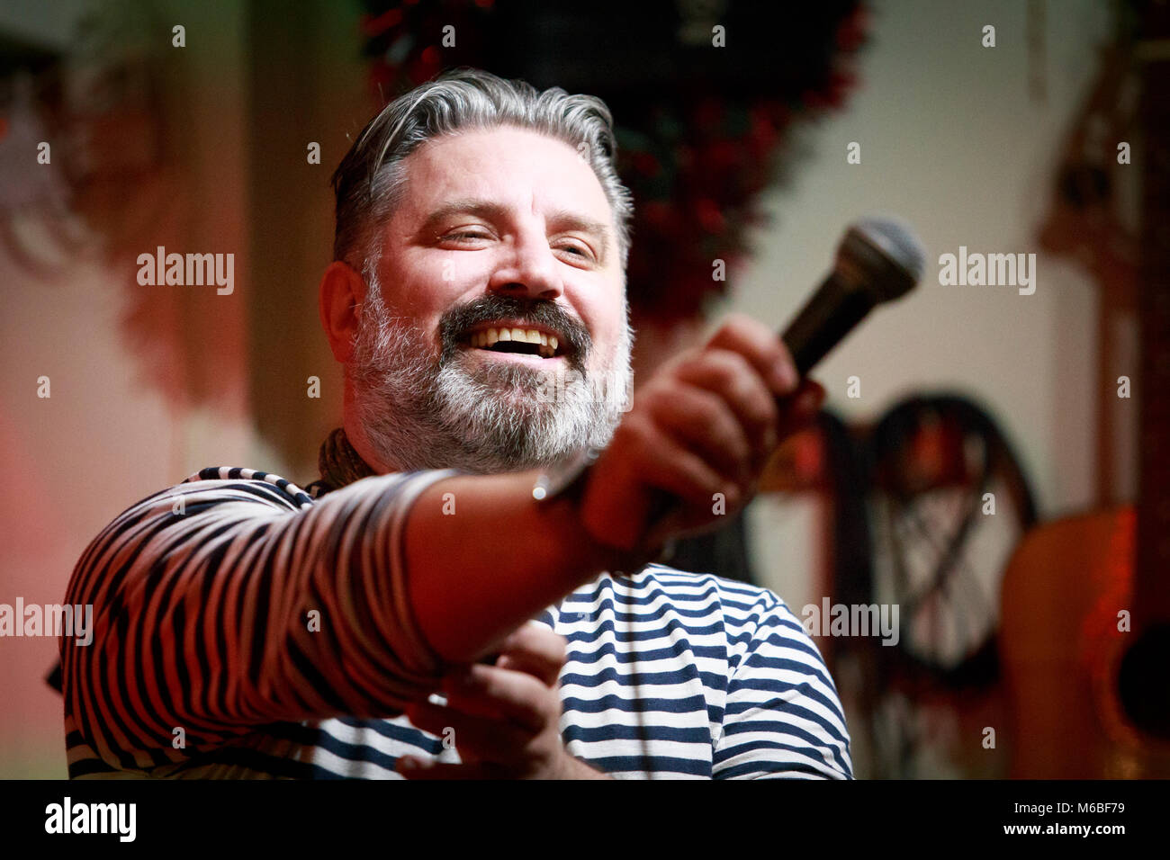 Rich Wilson, Stand Up Comedian, Performing Live © Clarissa Debenham ...