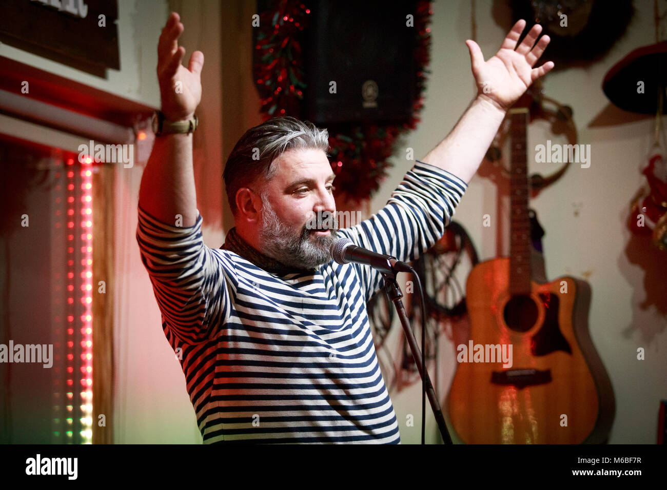 Rich Wilson, Stand Up Comedian, Performing Live © Clarissa Debenham ...