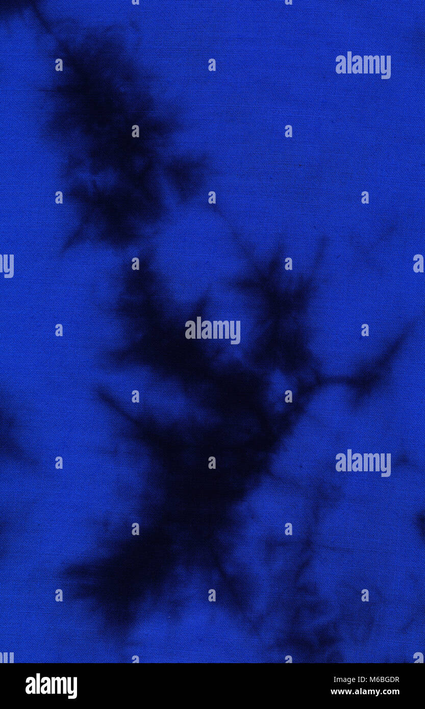 Background batik - abstract pattern in blue shades Stock Photo - Alamy